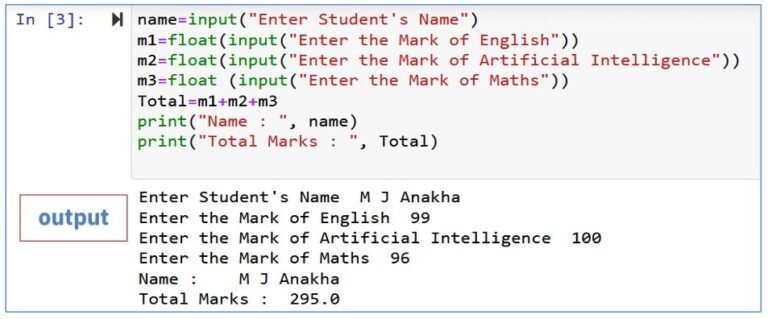 Python In AI Class 11 Notes | CBSE Skill Education